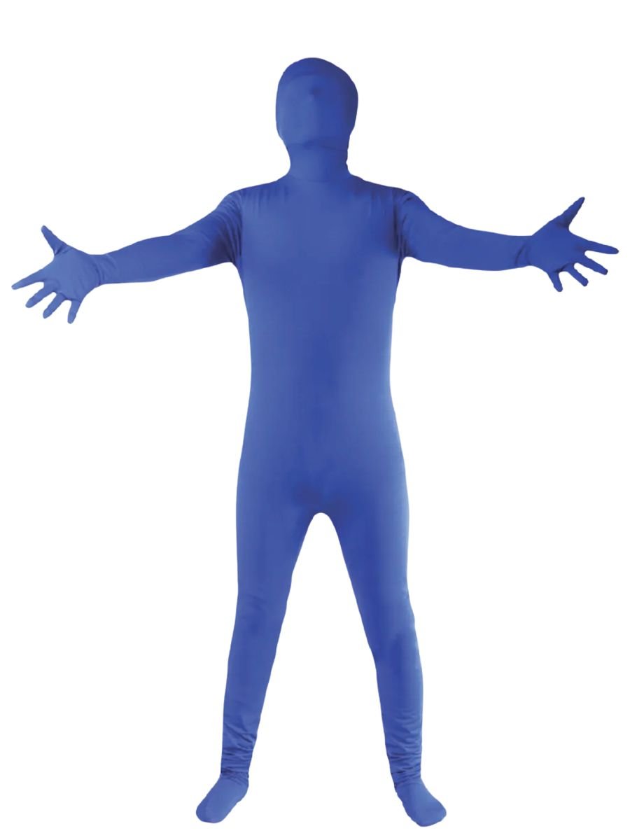 Blue Morphsuit Costume - adult - Creative Costumes