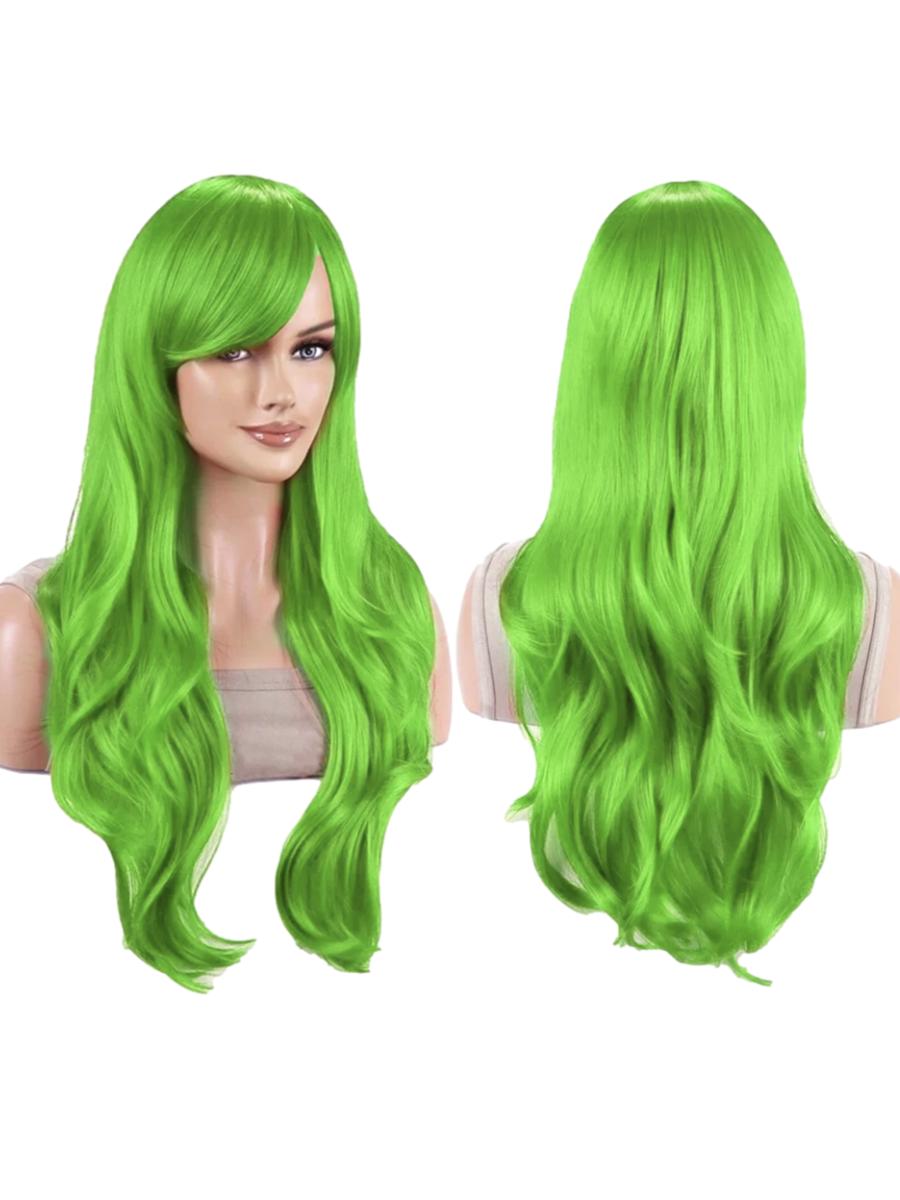 Bright Green Anime Wig - Creative Costumes