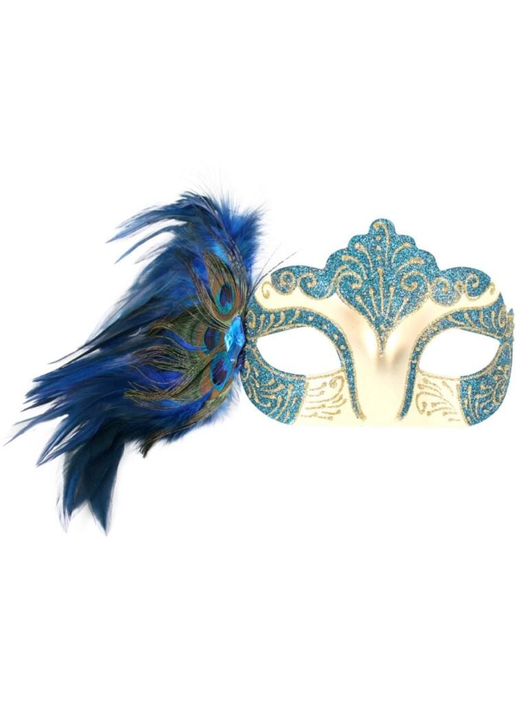 Burlesque Peacock Mask - Creative Costumes