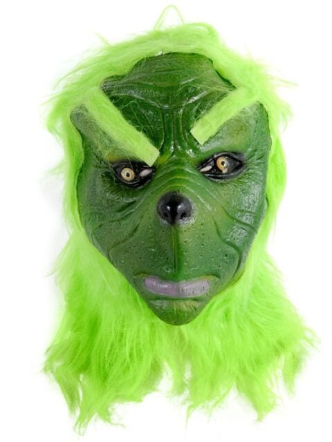 Grumpy Grinch Mask - Creative Costumes