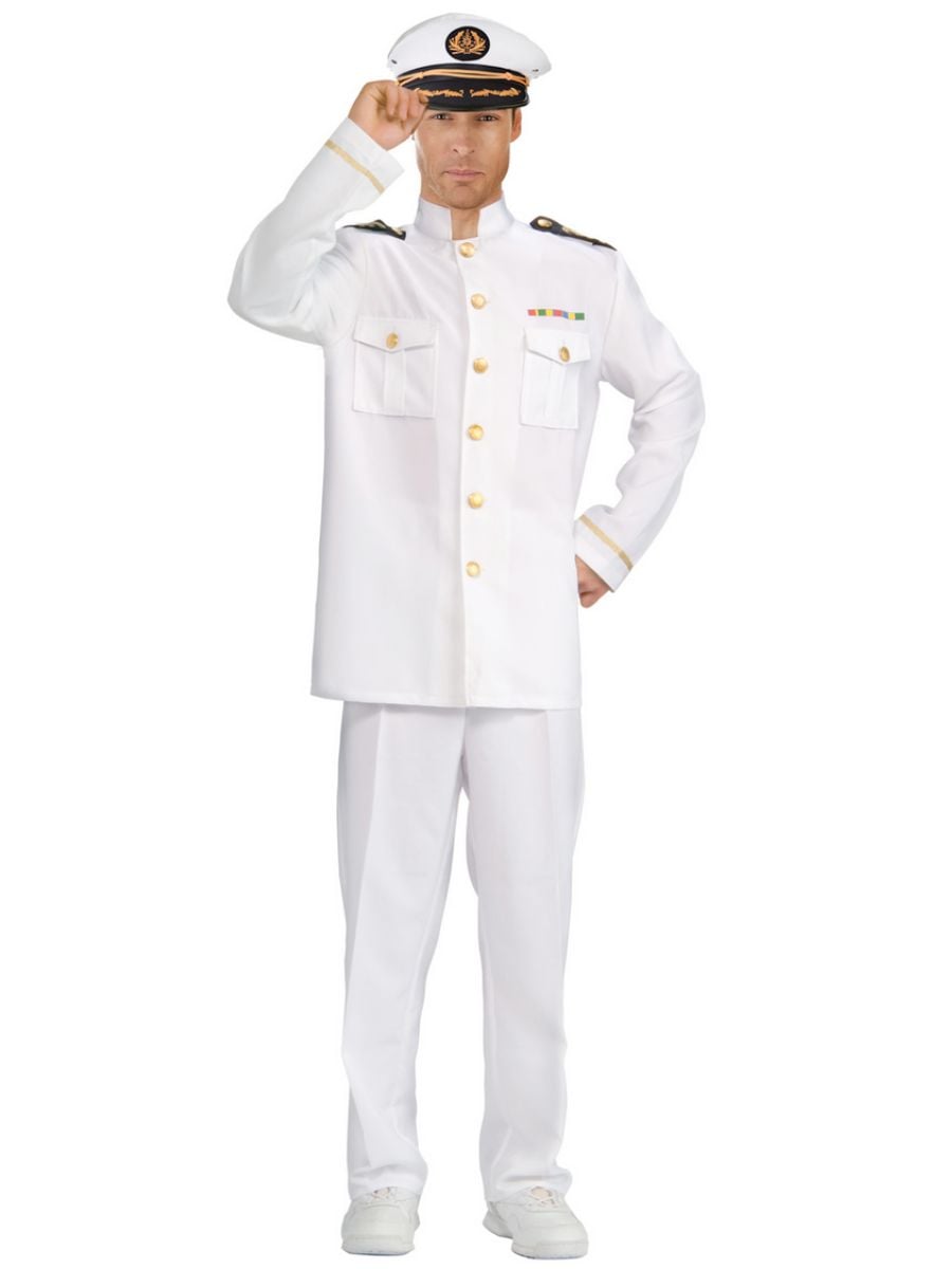 Naval Captain Cruise Costume - Adult - Creative Costumes