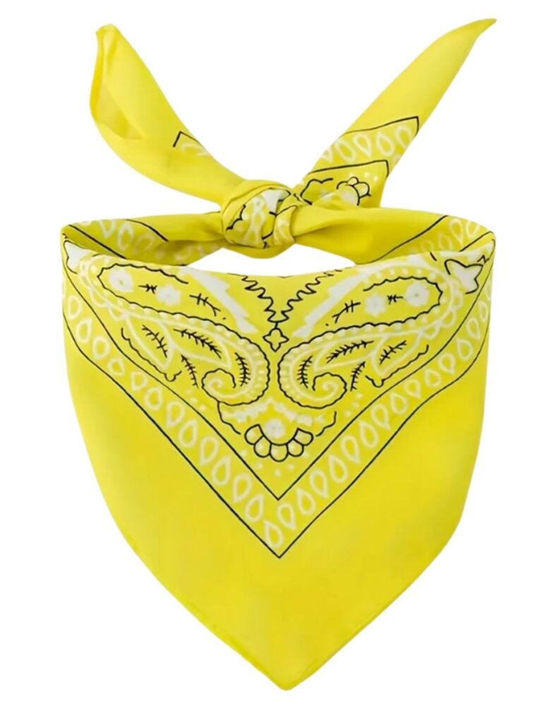 Yellow Bandana - Creative Costumes