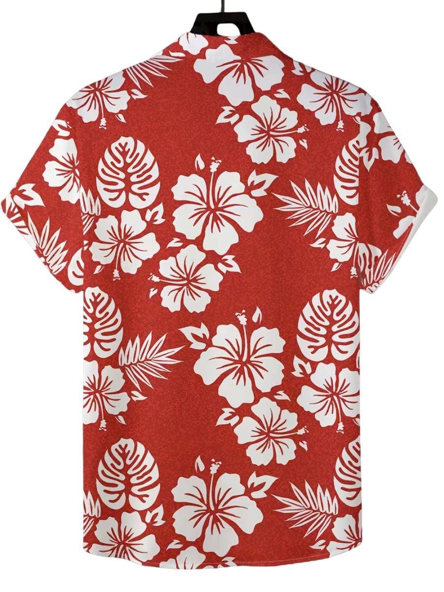 Red Hawaiian Shirt - Adult - Creative Costumes