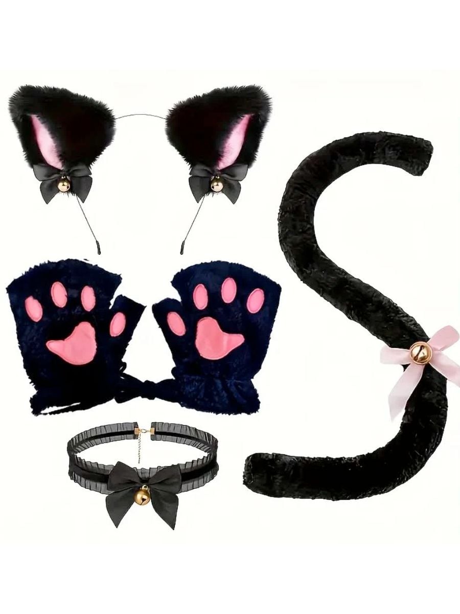 Sweet Black Cat Costume Set - 5pc - Creative Costumes